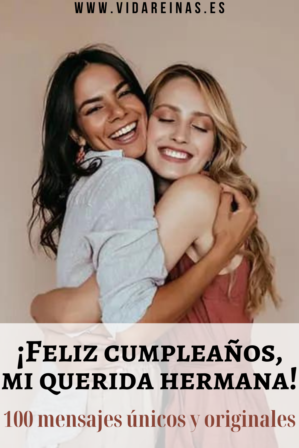 ¡Feliz cumpleaños, mi querida hermana! 100 mensajes únicos y originales ...