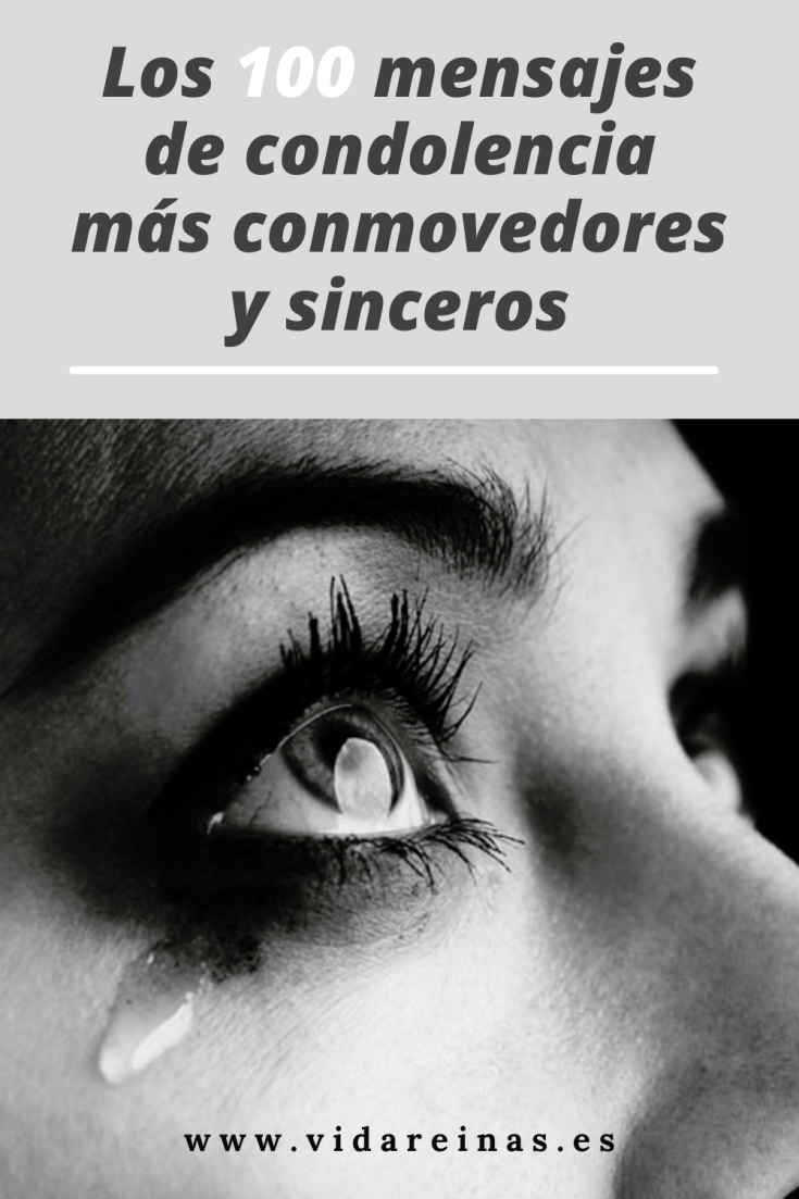 Los 100 mensajes de condolencia más conmovedores y sinceros - Vida Reinas
