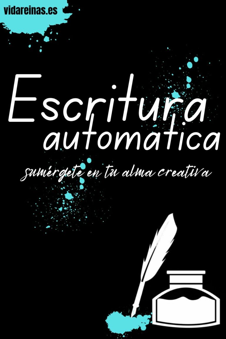 Escritura automática: sumérgete en tu alma creativa - Vida Reinas