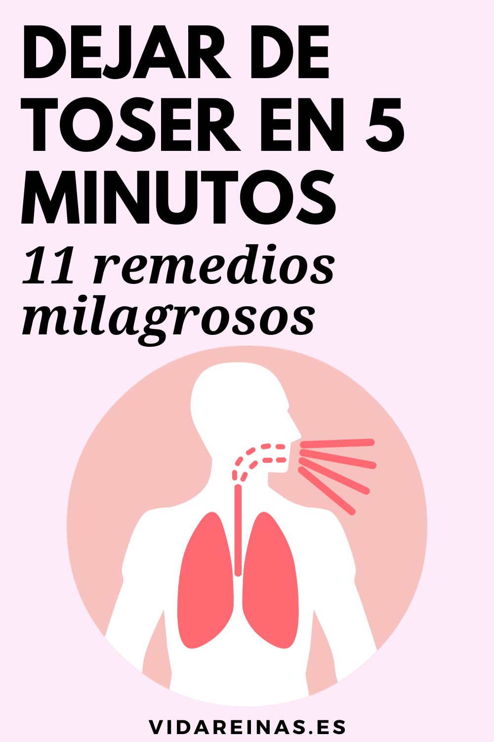 Dejar de toser en 5 minutos: 11 remedios milagrosos - Vida Reinas