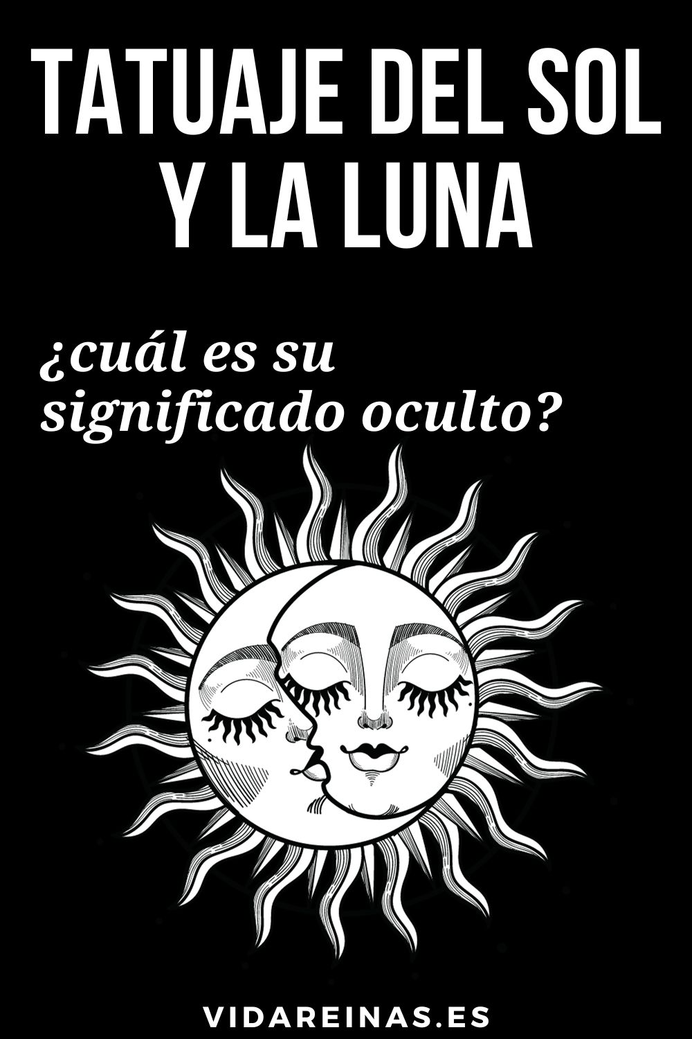 Tatuaje del sol y la luna: ¿cuál es su significado oculto? - Vida Reinas