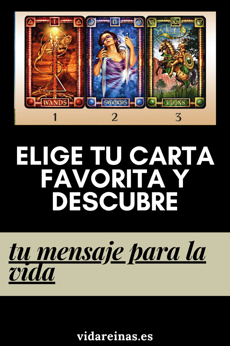 ¡Elige tu carta favorita y descubre tu mensaje para la vida! - Vida Reinas
